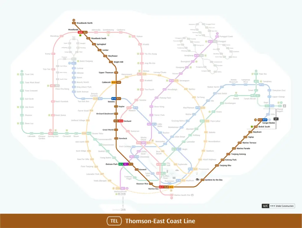 Singapore MRT Map – Best Routes, Tips & Line Guide 2025